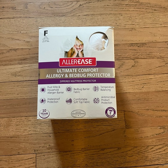 Allerease | Bedding | Brand New Never Used Full Sized Allergy And Bedbug Mattress Cover | Poshmark